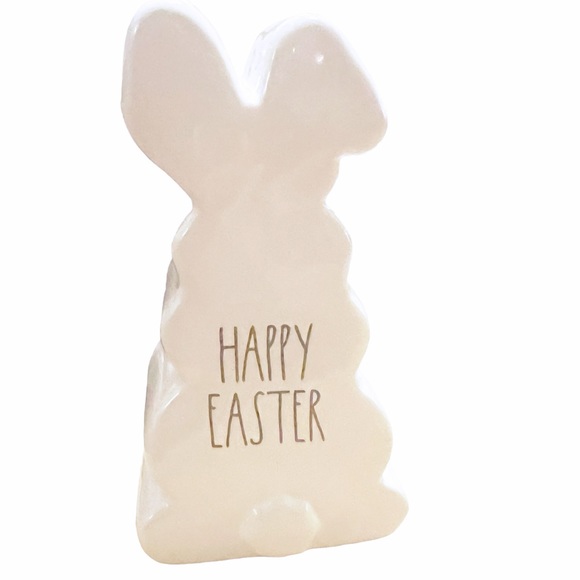 Rae Dunn | Other | New Rae Dunn Happy Easter Ceramic Bunny Decor | Poshmark